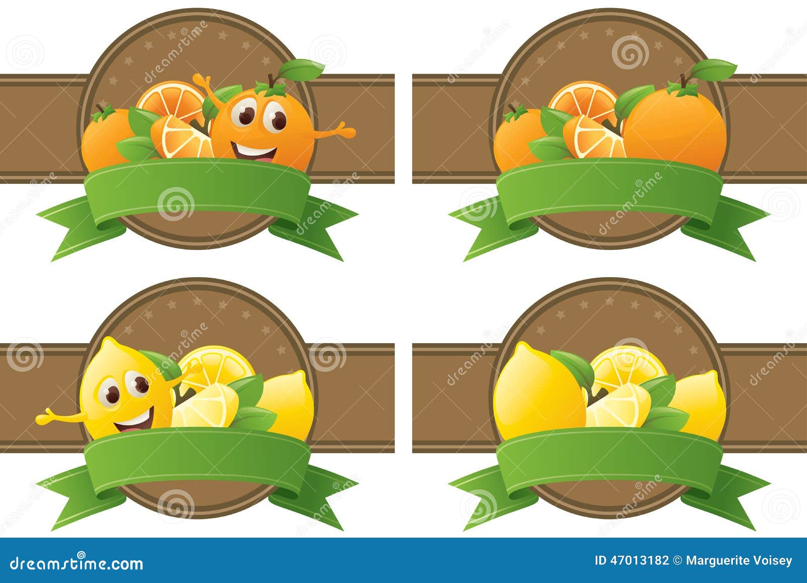 Citrus Labels stock vector. Illustration of leaf, award - 47013182