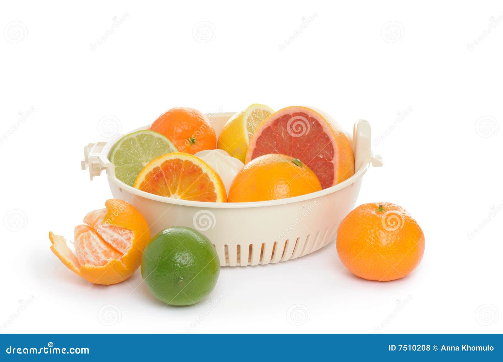 Citrus mix stock photo. Image of isolated, fruit, lemon - 7510208