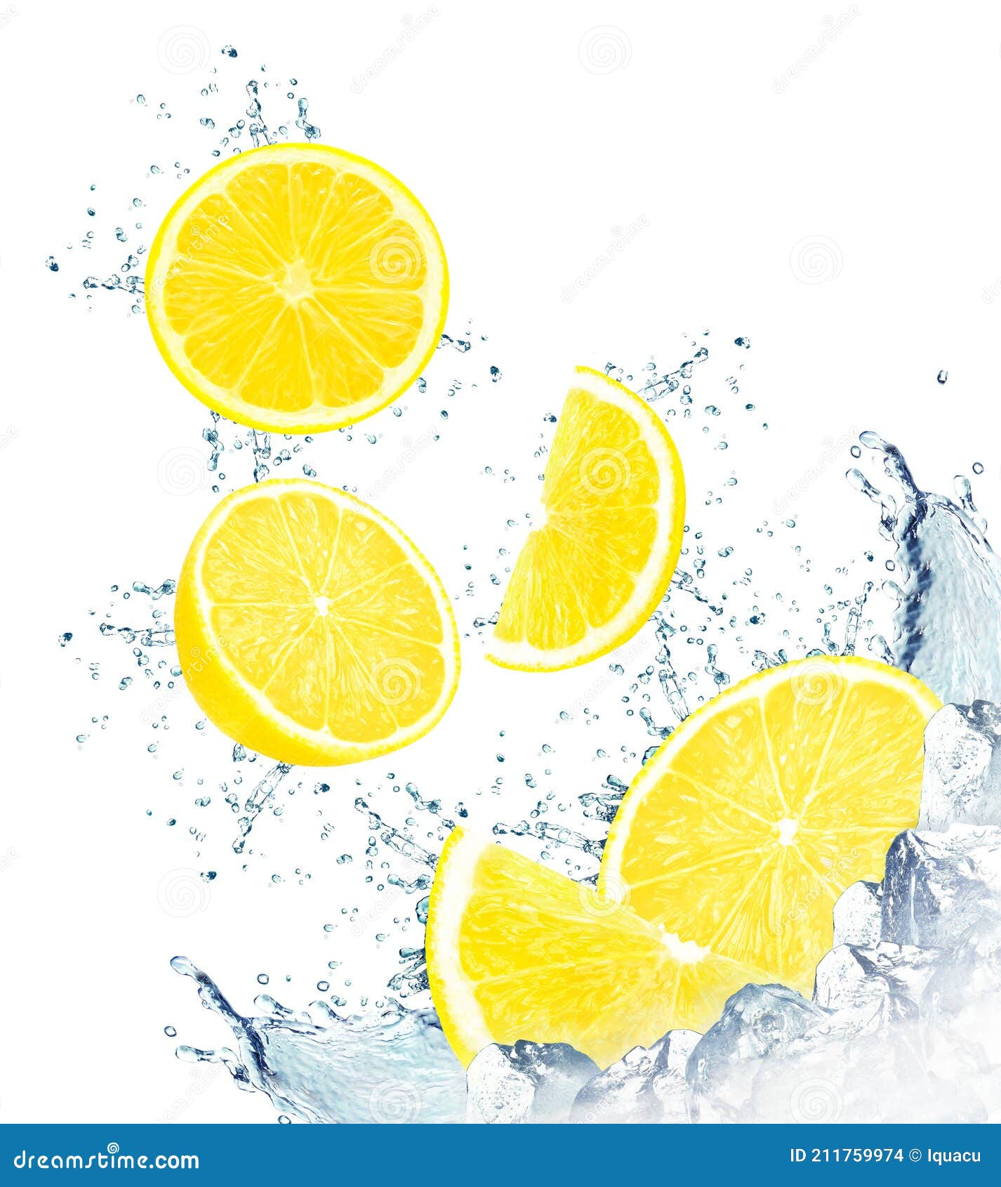 Citrus splash stock photo. Image of lemon, bright, abstract - 211759974