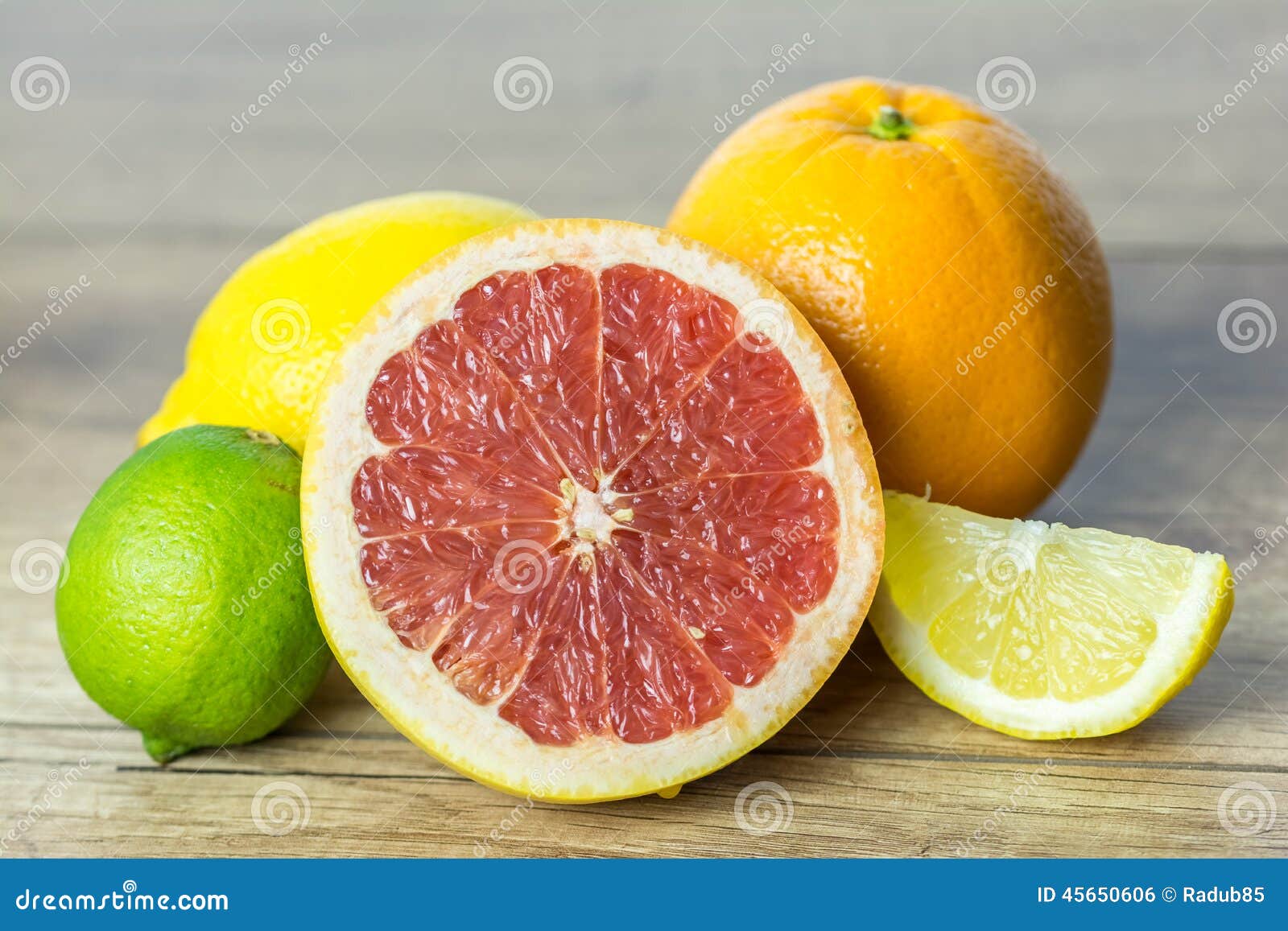 Citrus Summer Fruits stock photo. Image of group, ripe - 45650606