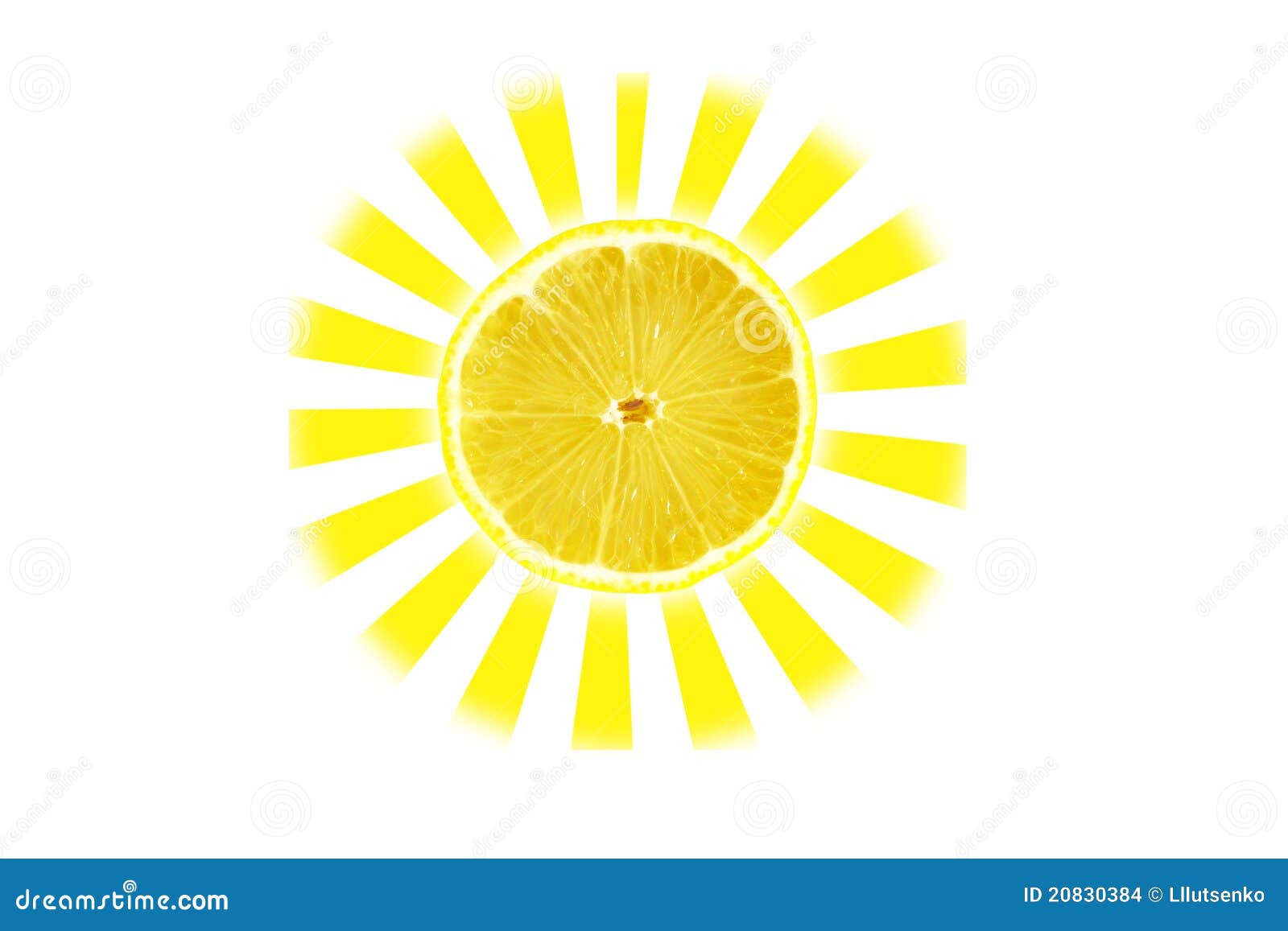 Citrus sun stock photo. Image of segment, citrus, rays - 20830384