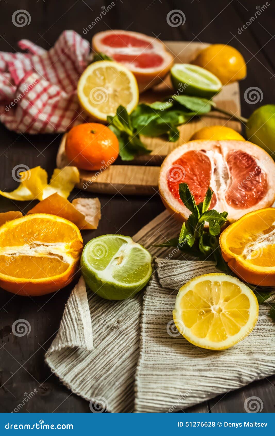 Citrus table stock photo. Image of back, lemon, horizontal - 51276628