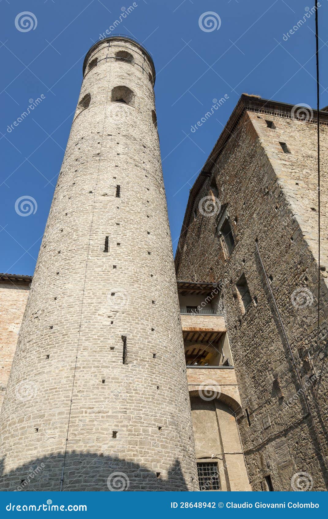 CittÃ Di Castello (Umbria) Stock Photo - Image of ancient, cylindrical ...