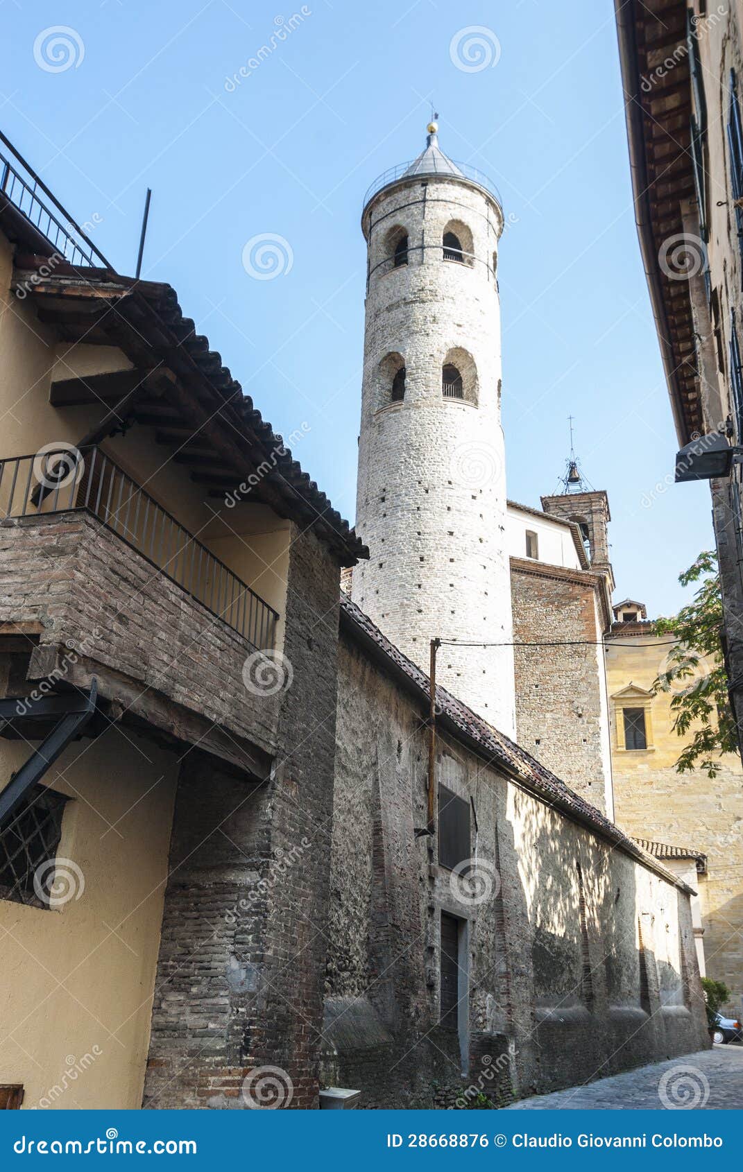CittÃ Di Castello (Umbria) Stock Photo - Image of landmark, color: 28668876