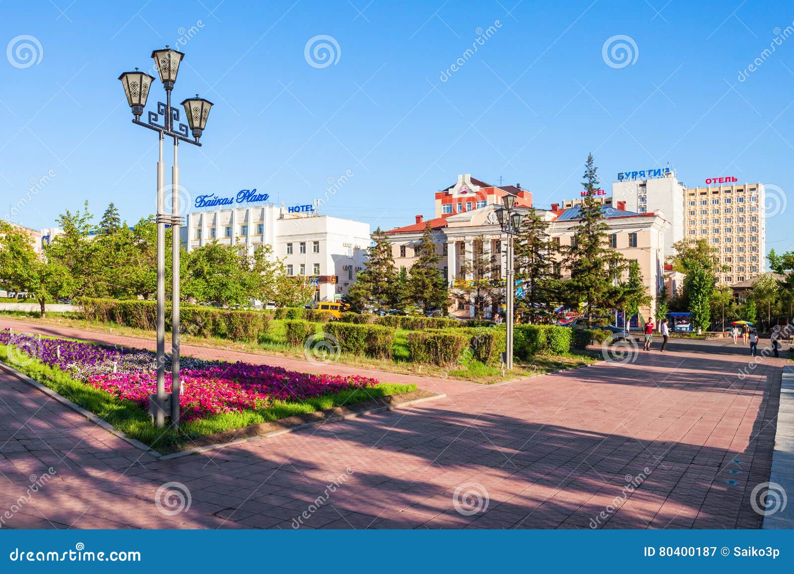 Città Di Ulan-Ude in Russia Fotografia Editoriale - Immagine di ...