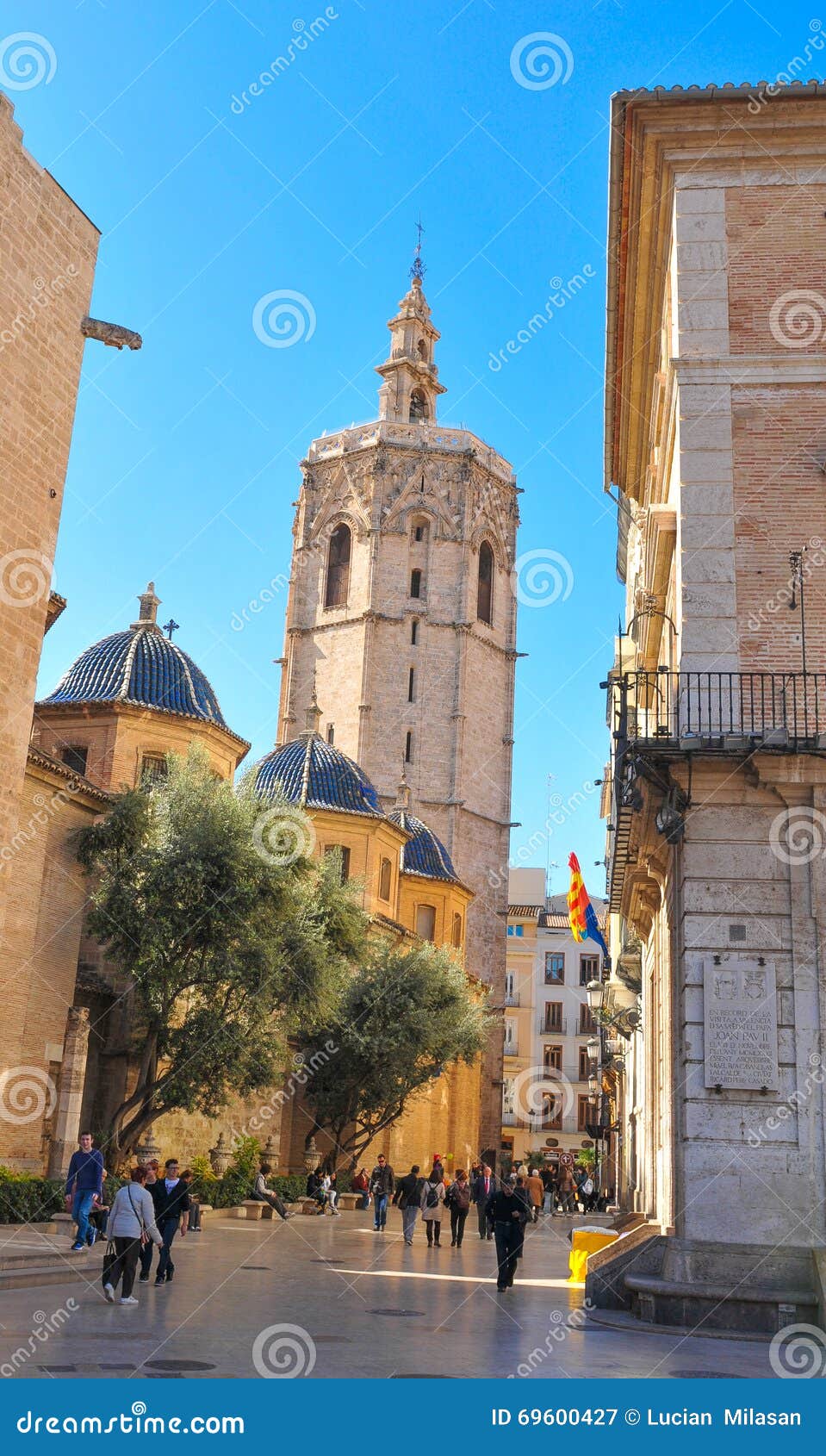 Città di Valencia, spagna fotografia editoriale. Immagine di medioevale ...