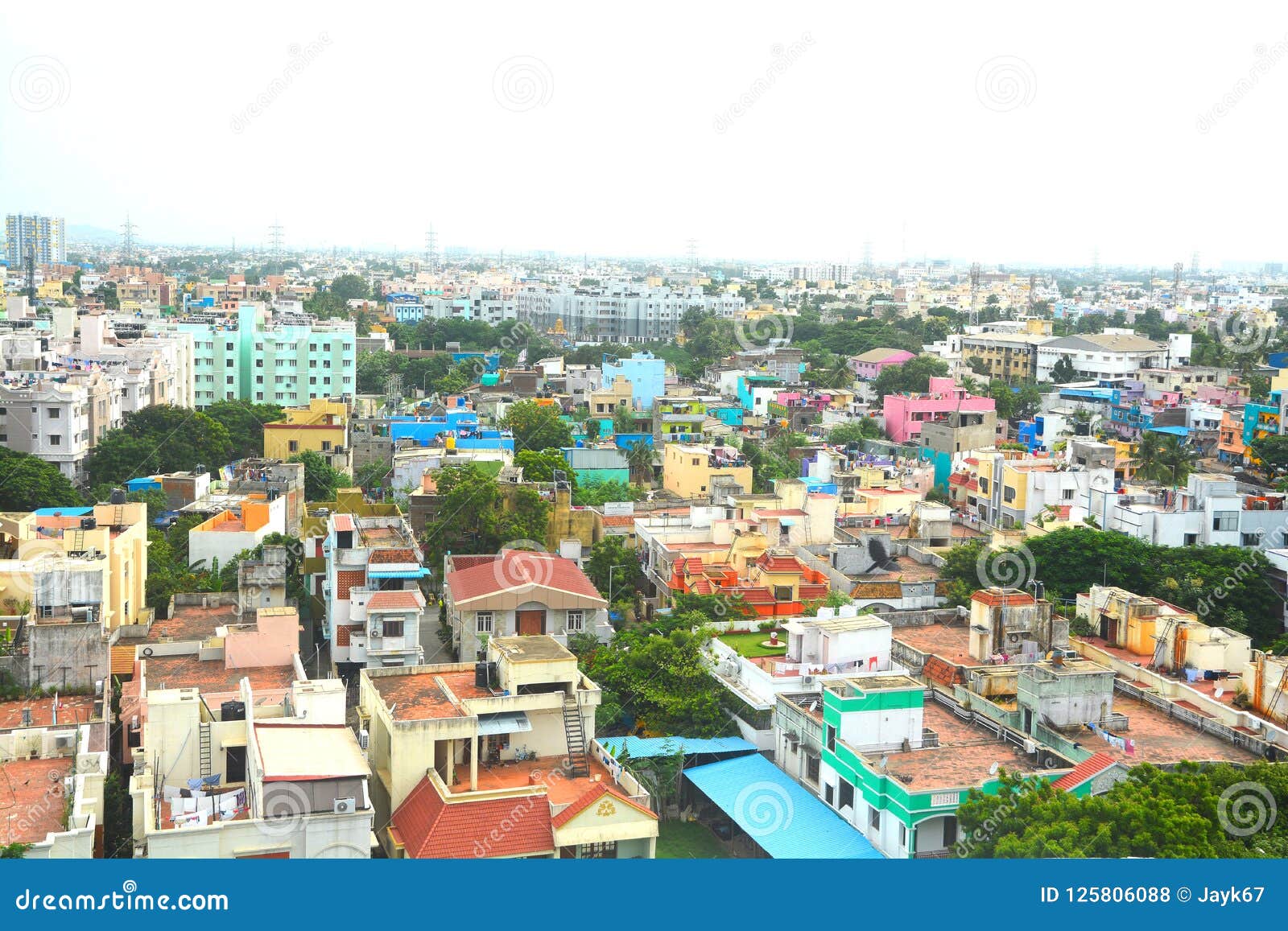 Città India di Chennai fotografia stock editoriale. Immagine di giorno ...