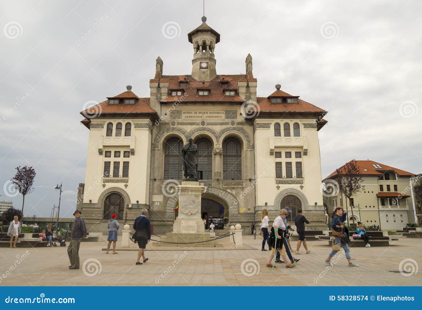 Città Vecchia in Costanza, Romania Immagine Stock Editoriale - Immagine ...