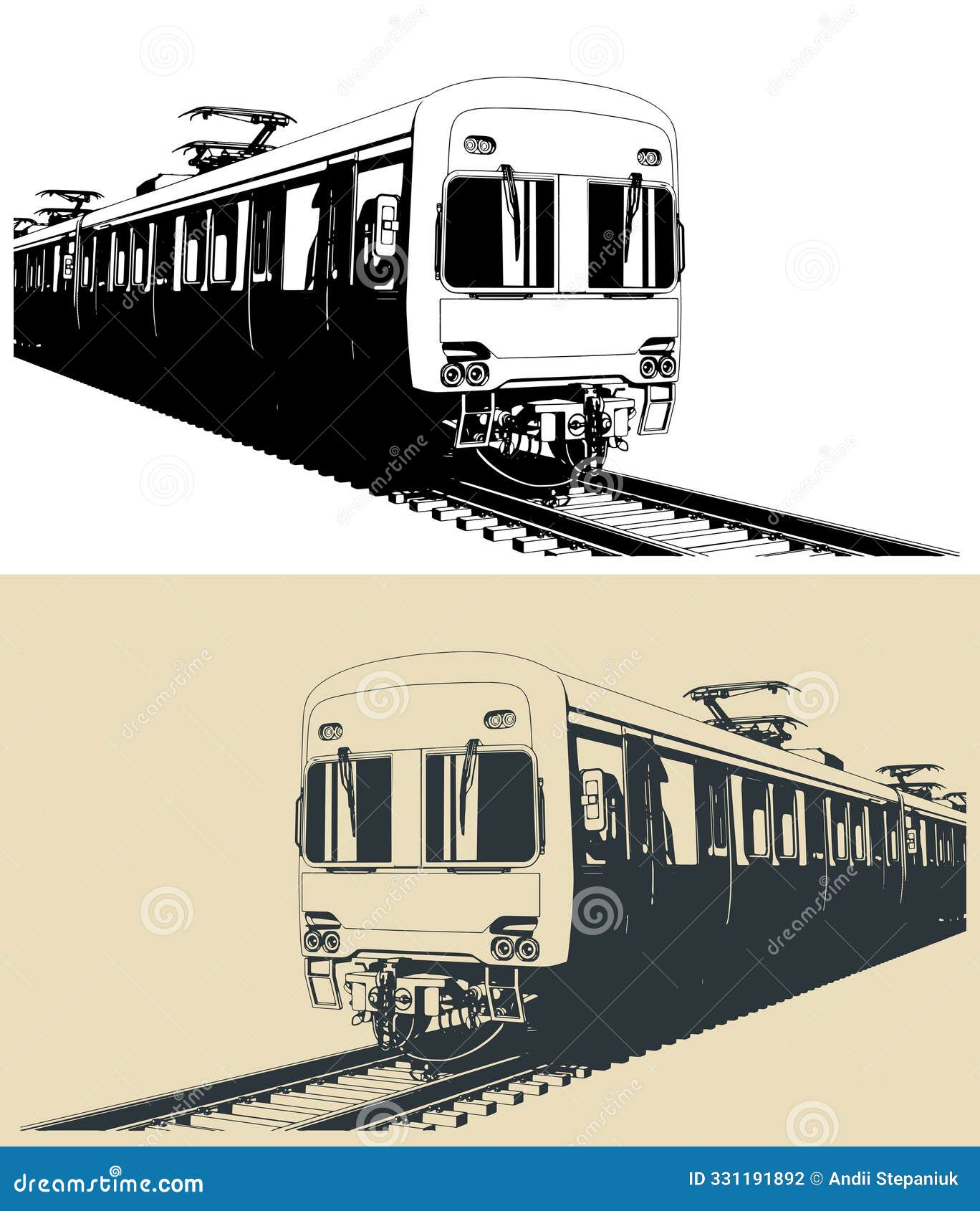 City Train, Travel Station, Passenger Building, Railway Transport ...