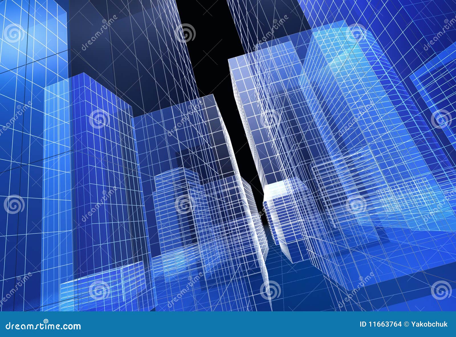 City stock illustration. Illustration of dimensional - 11663764