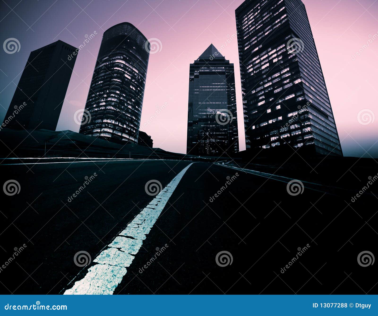 City stock photo. Image of fast, life, cloud, landscape - 13077288