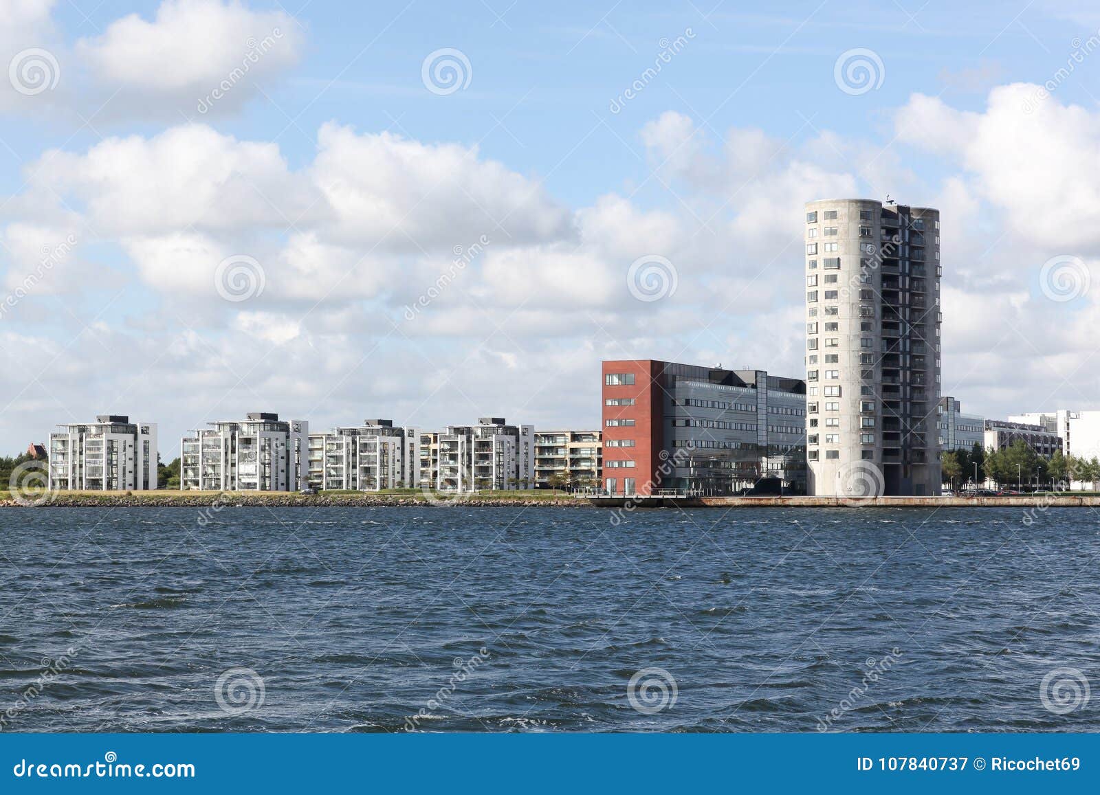City of Aalborg in Denmark stock image. Image of landmark - 107840737