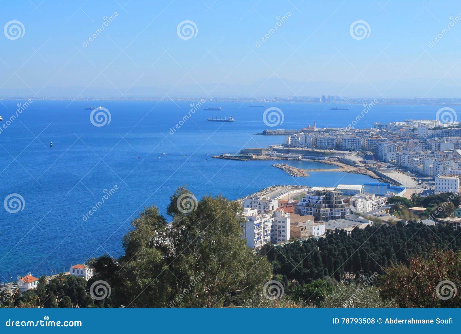 Algiers Capital City of Algeria Stock Photo - Image of africa, north ...