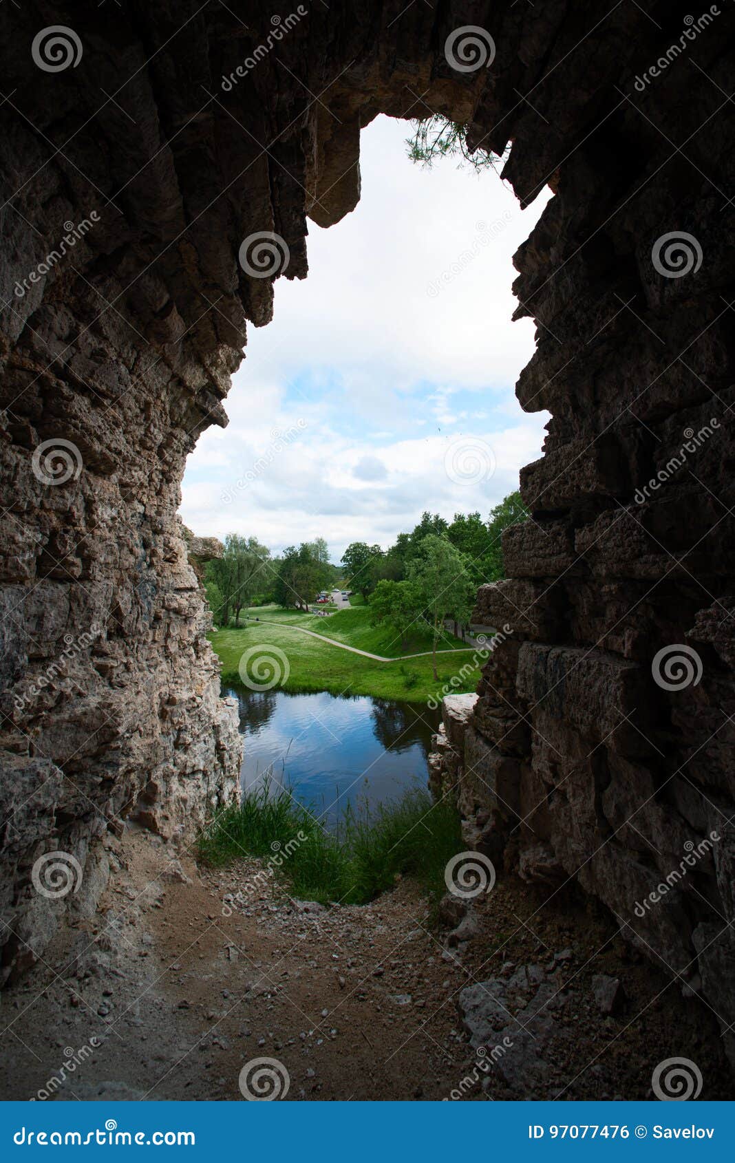 Ancient Limestone Tower Royalty-Free Stock Photography | CartoonDealer ...