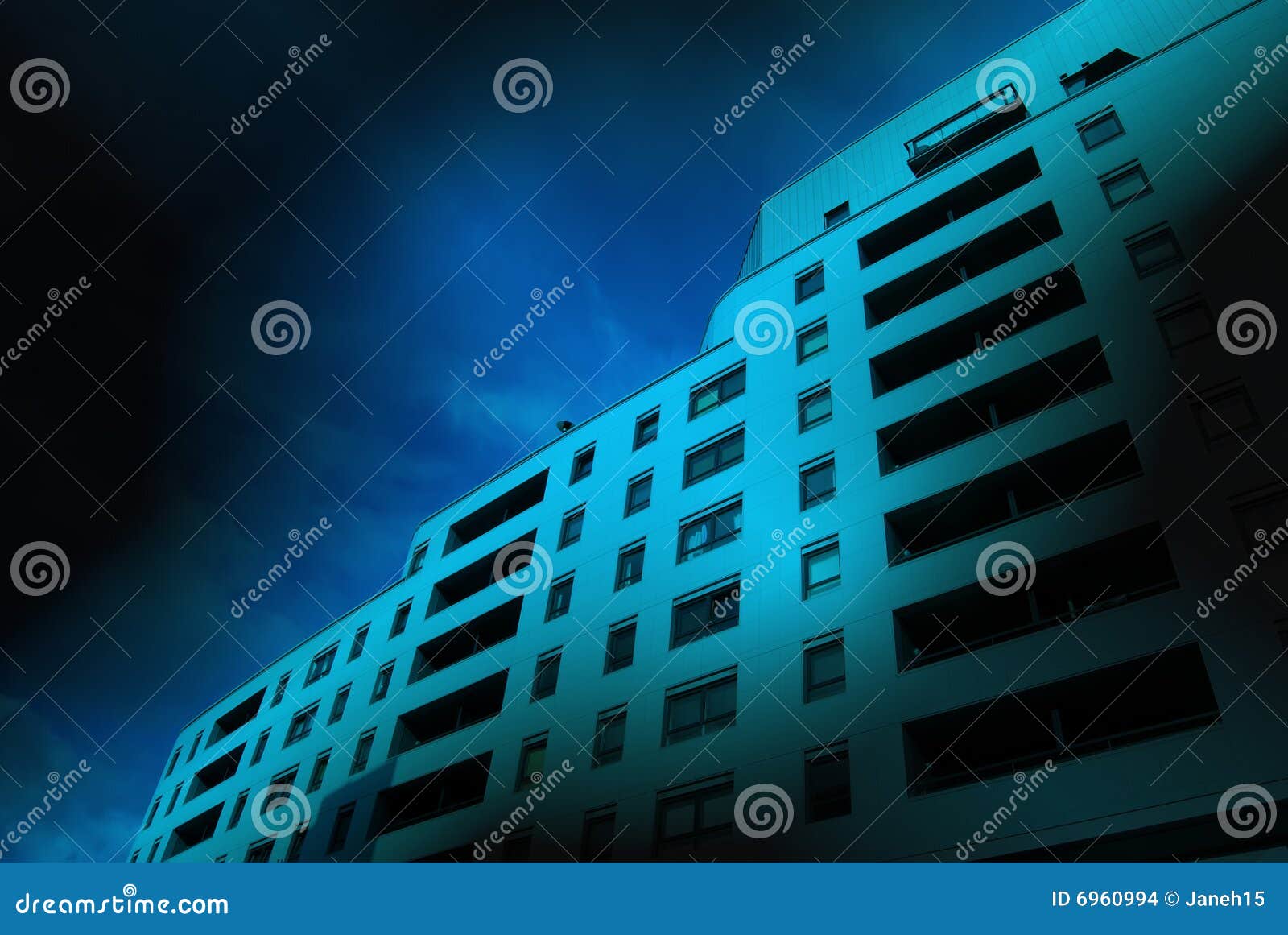 City apartment block stock photo. Image of business, design - 6960994