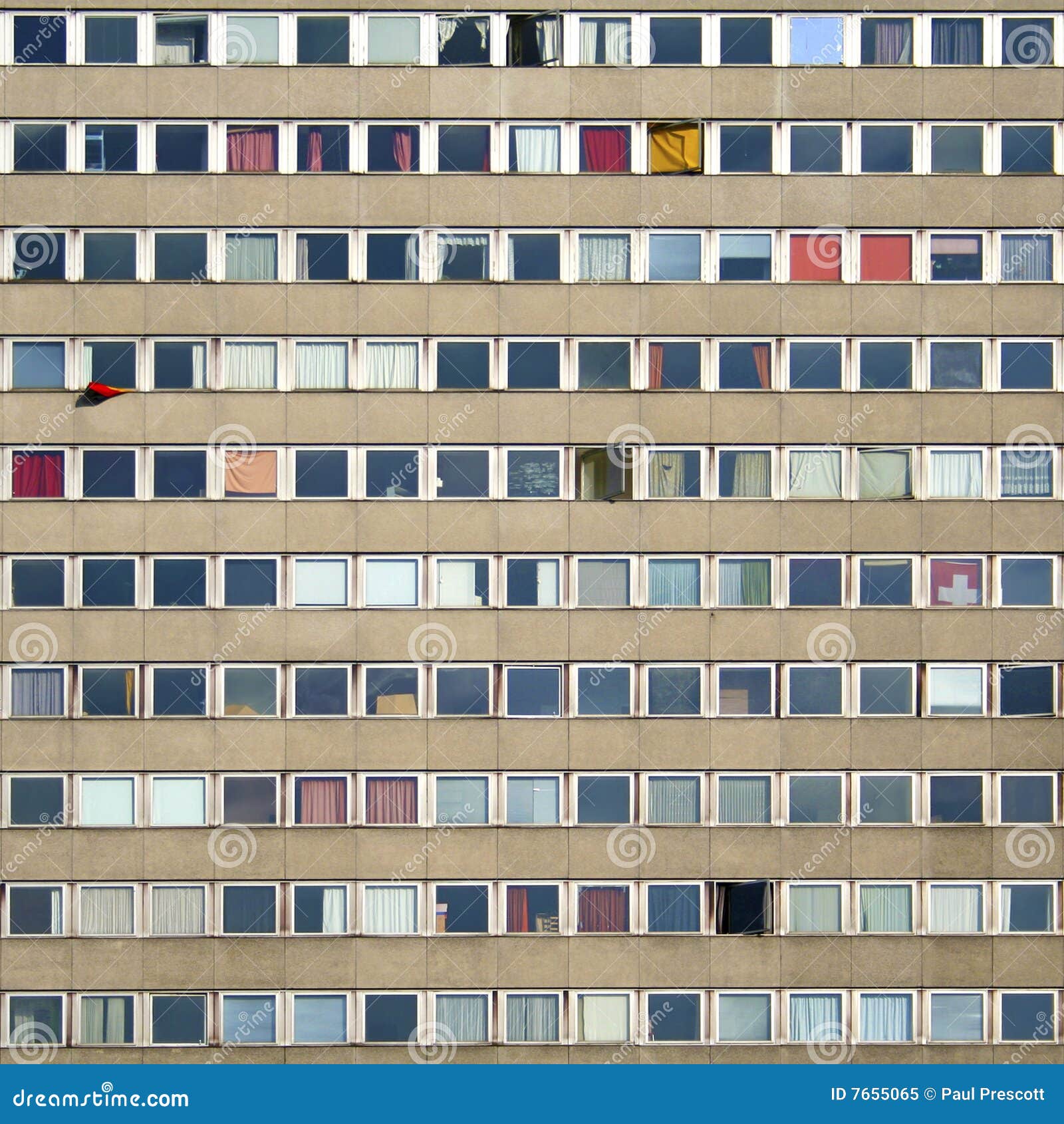City apartment block stock image. Image of city, multitude - 7655065