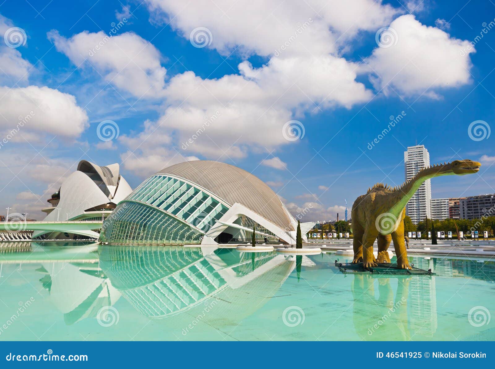 City of Arts and Sciences - Valencia Spain Editorial Image - Image of ...
