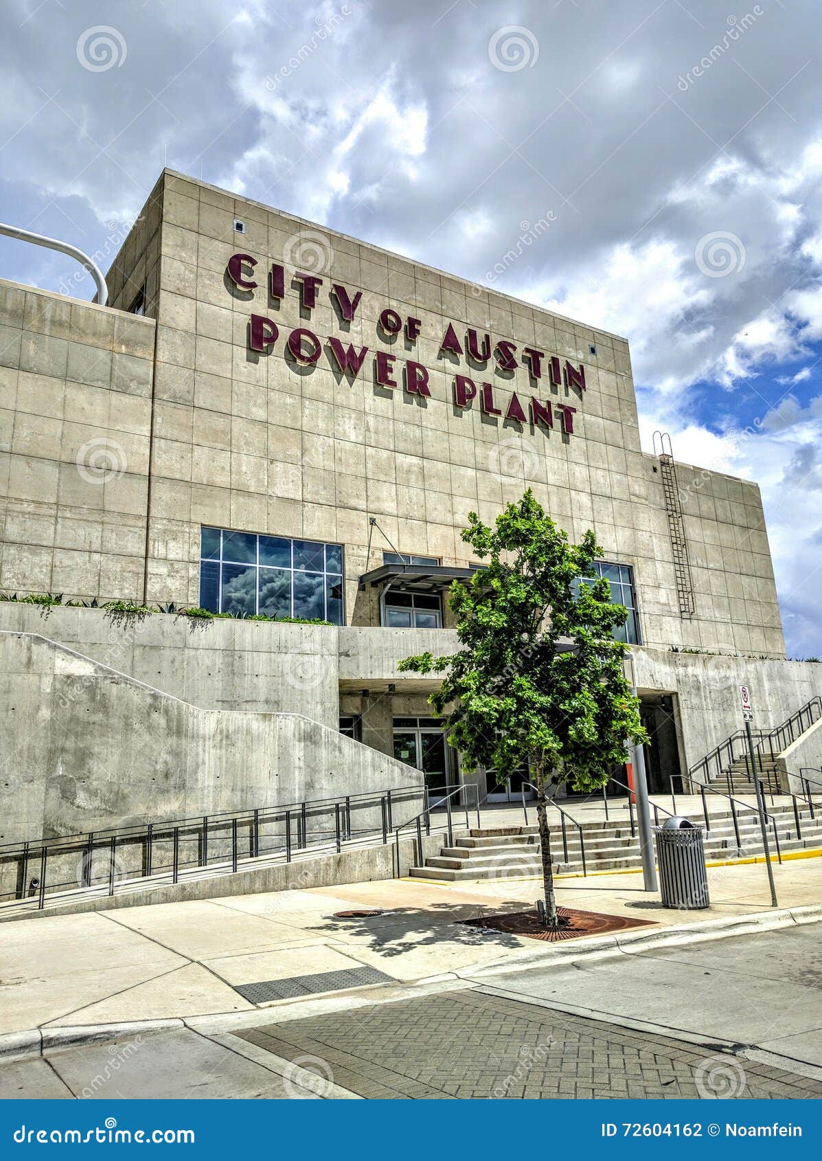 City of Austin Power Plant Building Editorial Photography - Image of ...