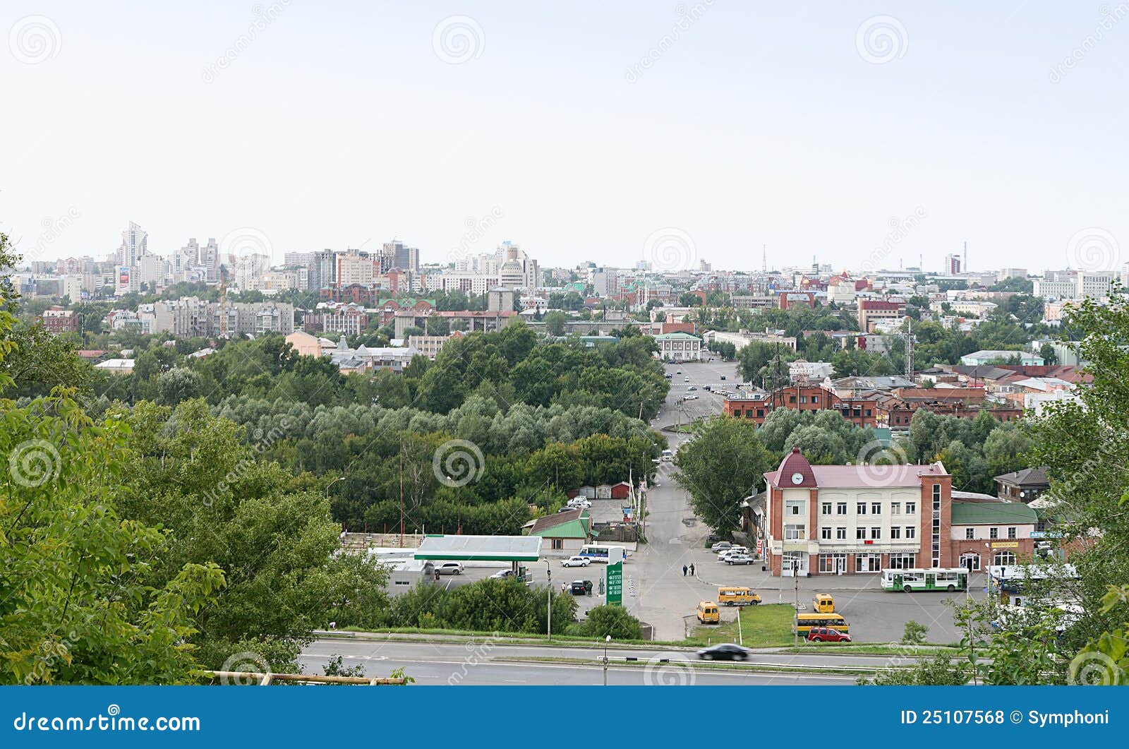City of Barnaul stock photo. Image of barnaul, pipes - 25107568