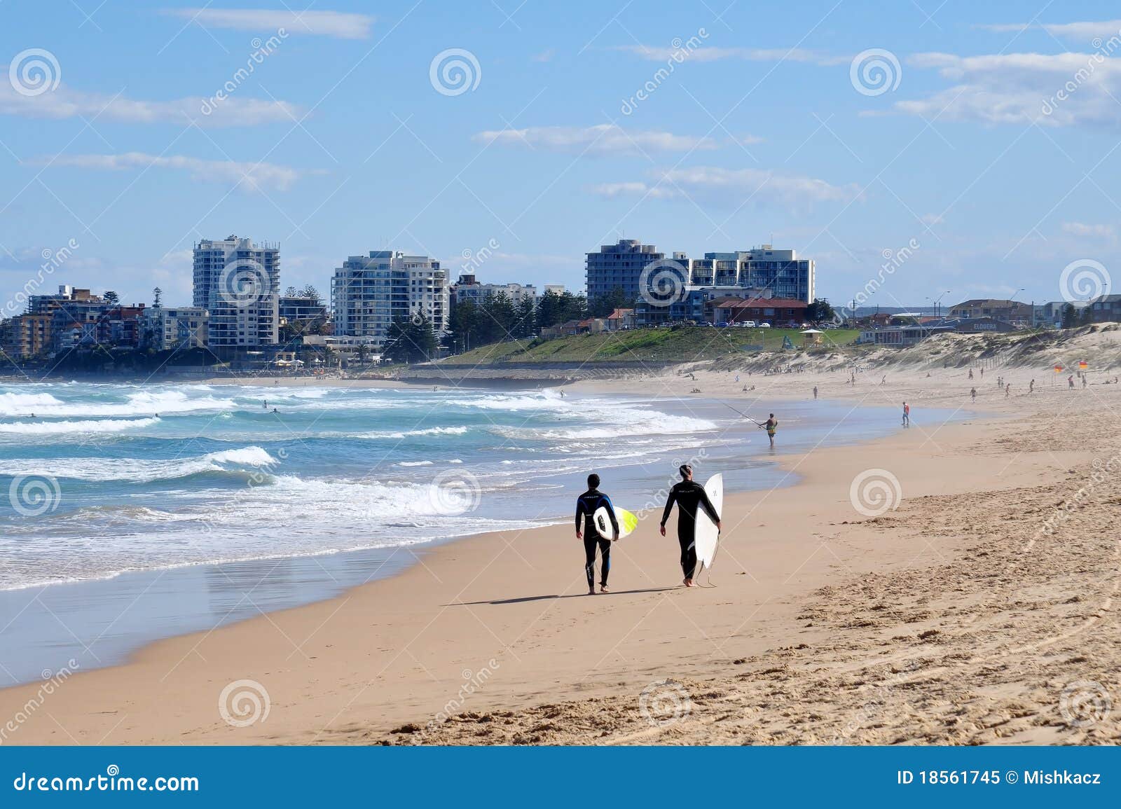 City beach scenery editorial image. Image of landscape - 18561745