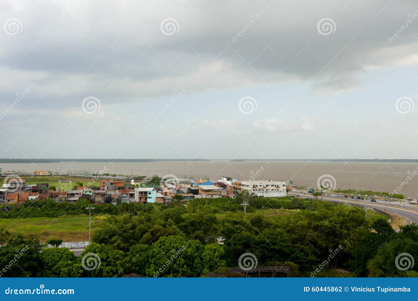 City of Belem do Para stock photo. Image of aerial, cloudy - 60445862