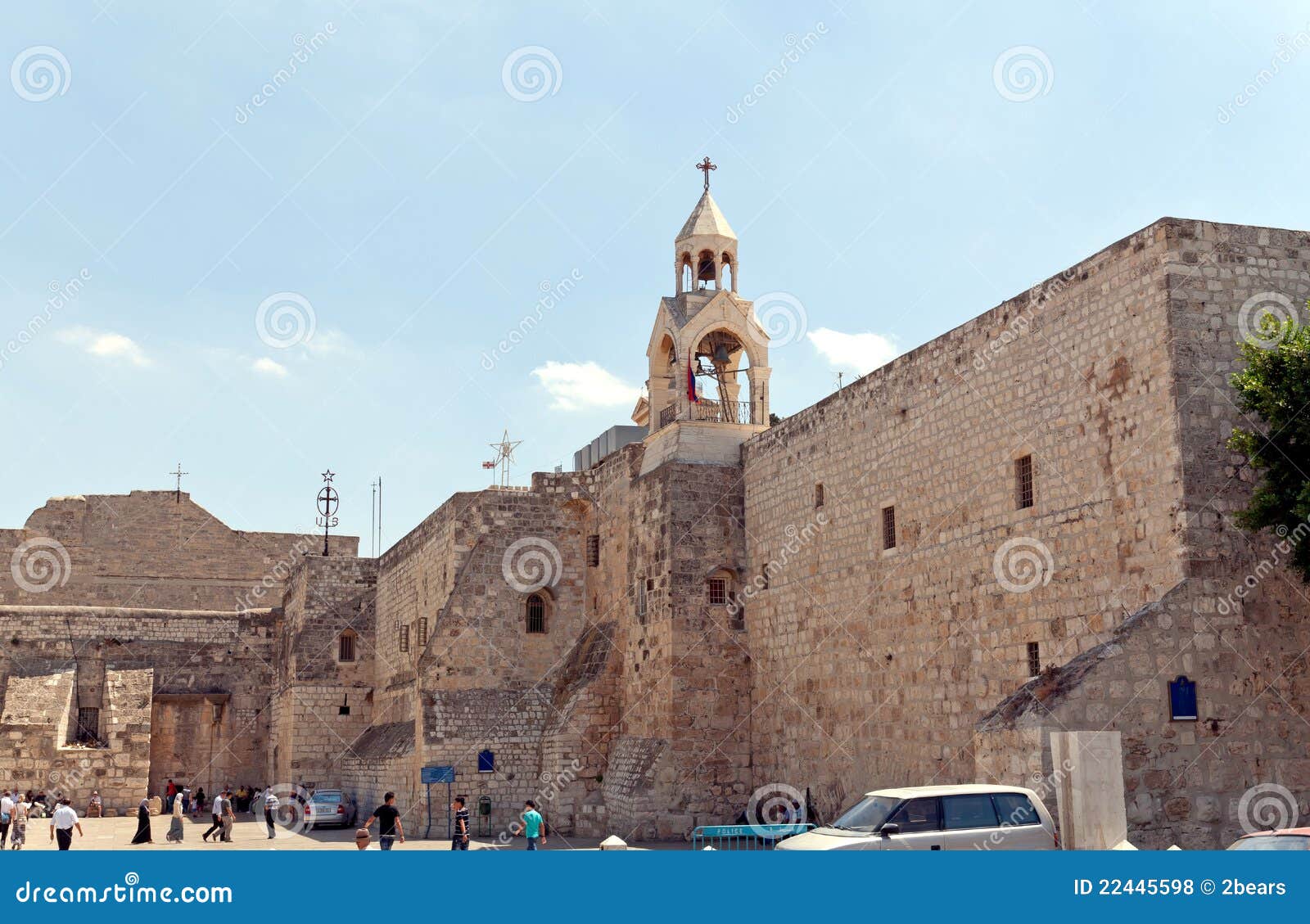 The City of Bethlehem. the Church of the Nativity Editorial Stock Photo ...