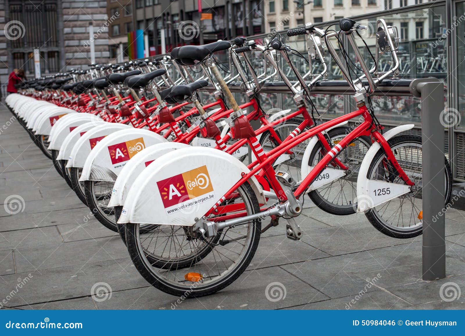 City Bikes for Rent in Antwerp Belgium Editorial Photo - Image of city ...