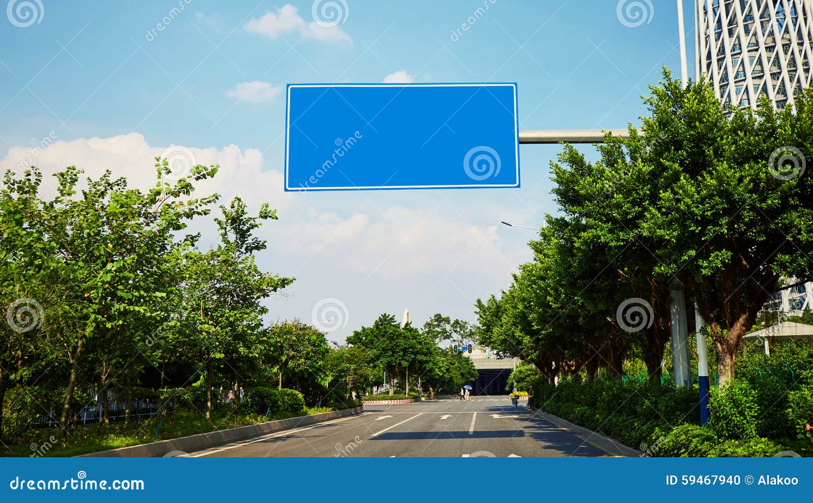 City blank road sign board stock photo. Image of board - 59467940