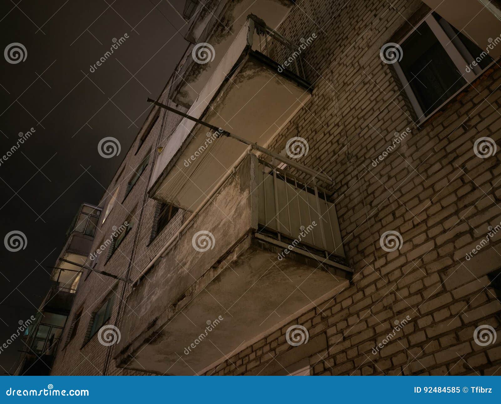 City blocks at night stock image. Image of blocks, city - 92484585