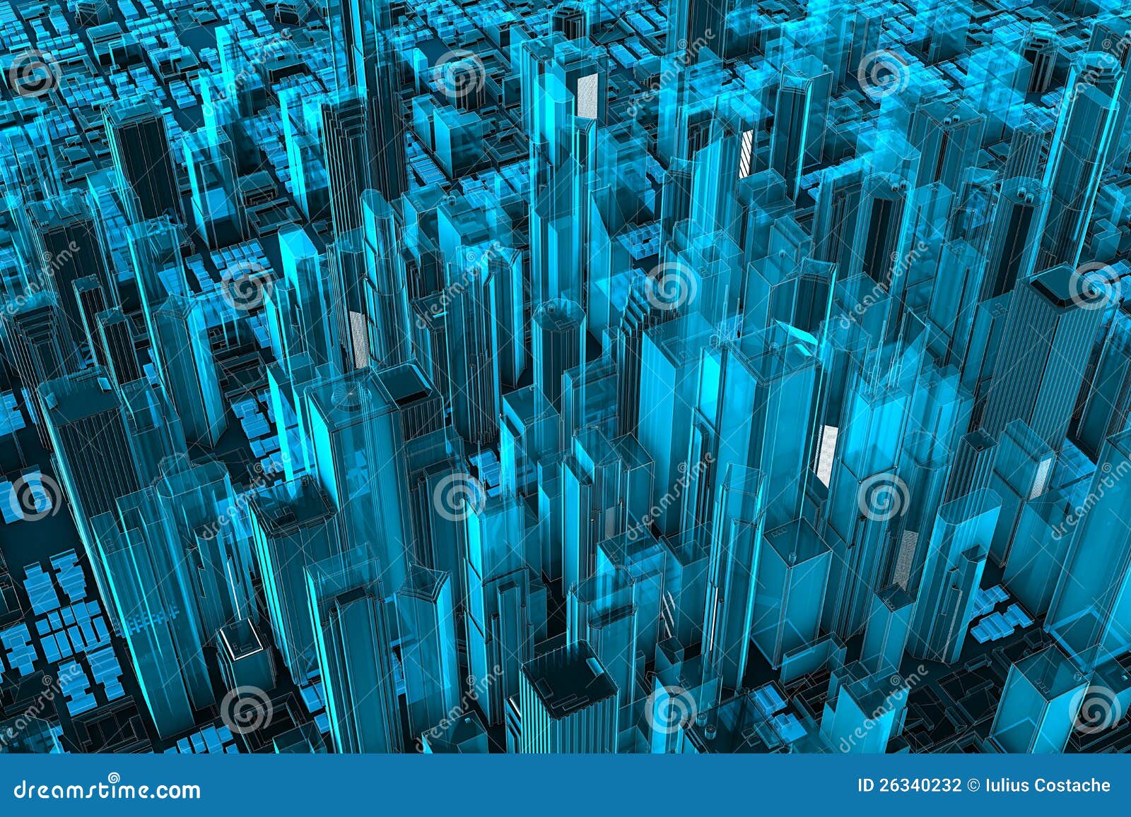 City blueprint stock illustration. Illustration of city - 26340232