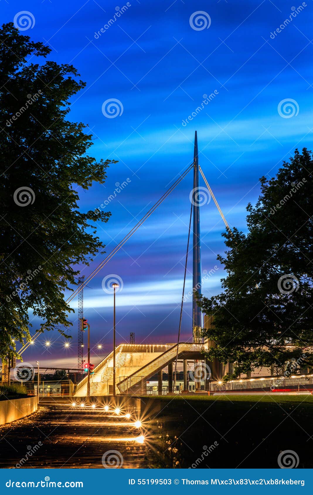 The City Bridge in Odense, Denmark Editorial Stock Photo - Image of ...
