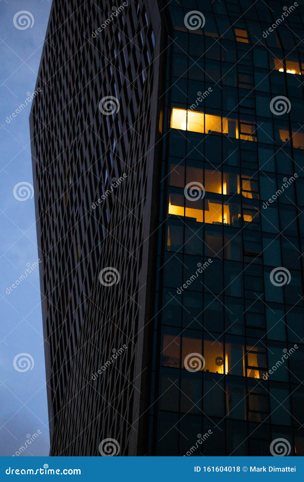 Abstract City Architecture with Angled Wall Stock Photo - Image of city ...