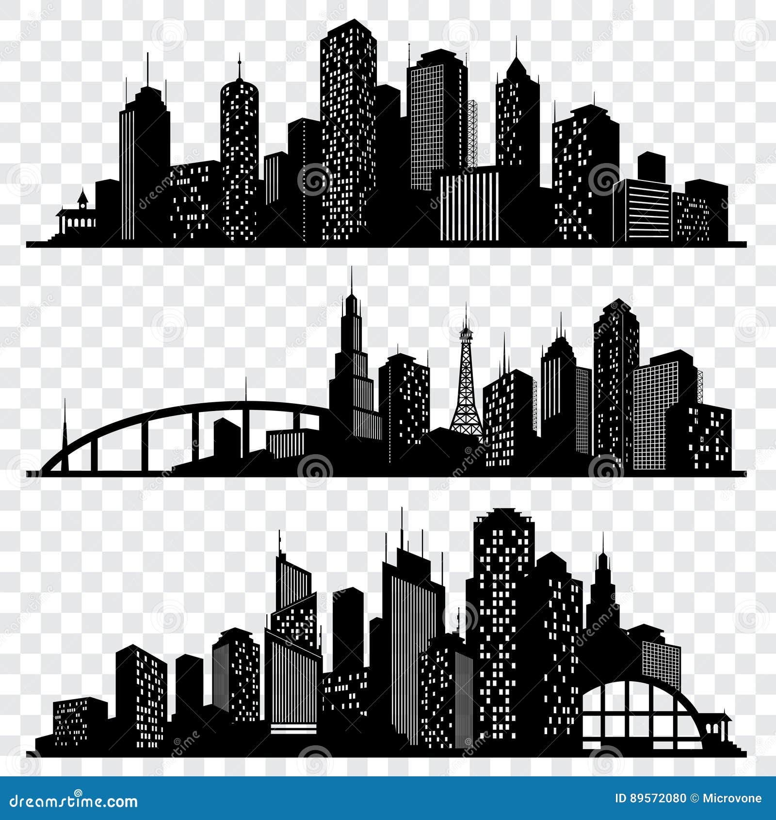 City Building Vector Silhouettes, Urban Vector Skylines Set Stock ... City Building Vector Silhouettes, Urban Vector Skylines Set Stock ...