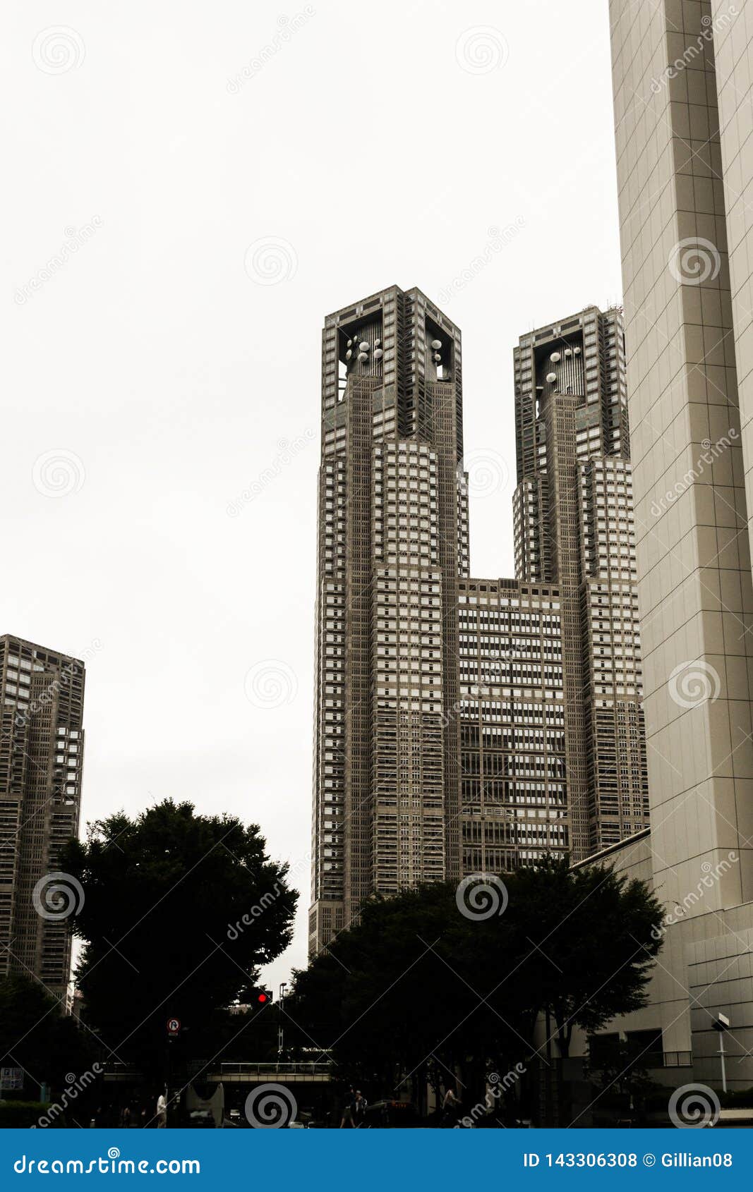 City buildings Tokyo stock photo. Image of skyscraper - 143306308