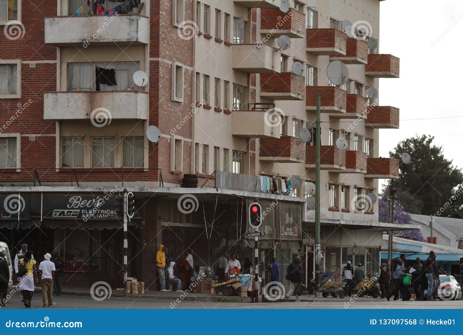 The City of Bulawayo in Zimbabwe Editorial Stock Photo - Image of city ...