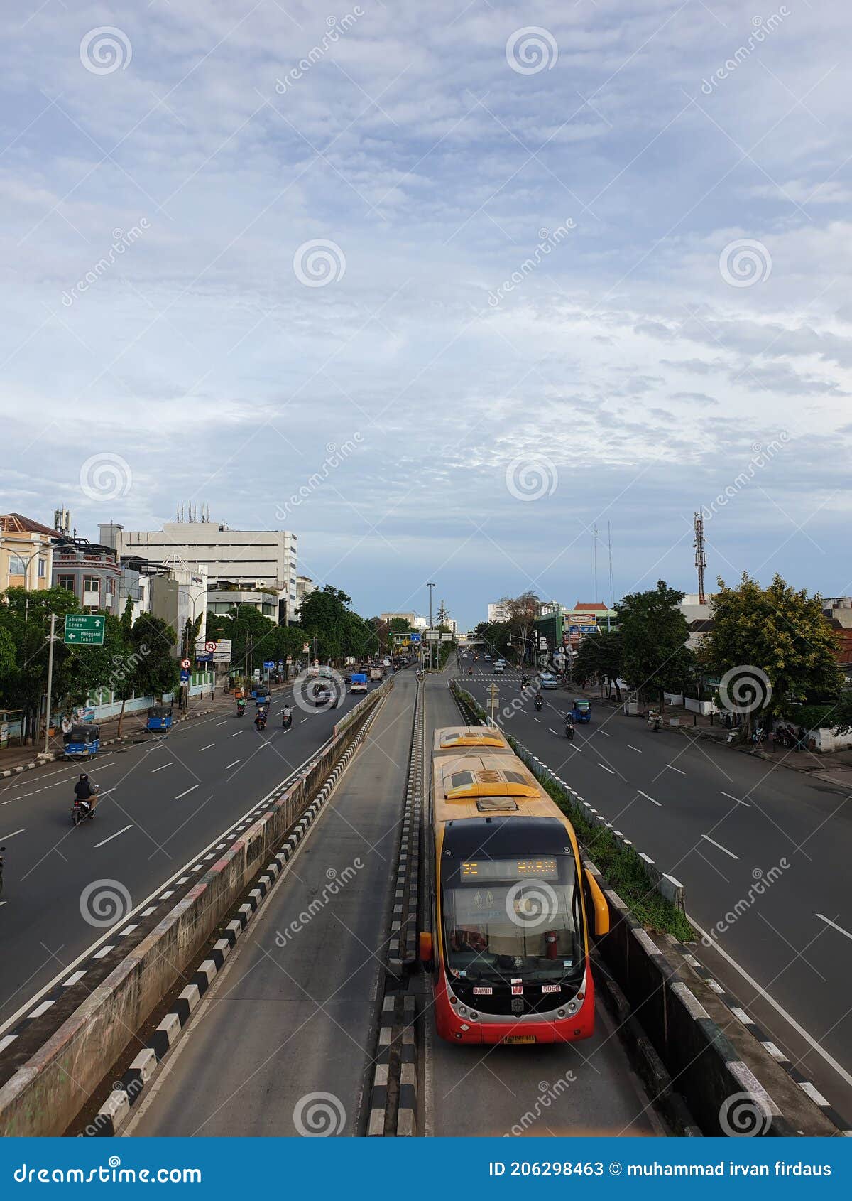 City Bus Busway Cloud Sky stock image. Image of cloud - 206298463