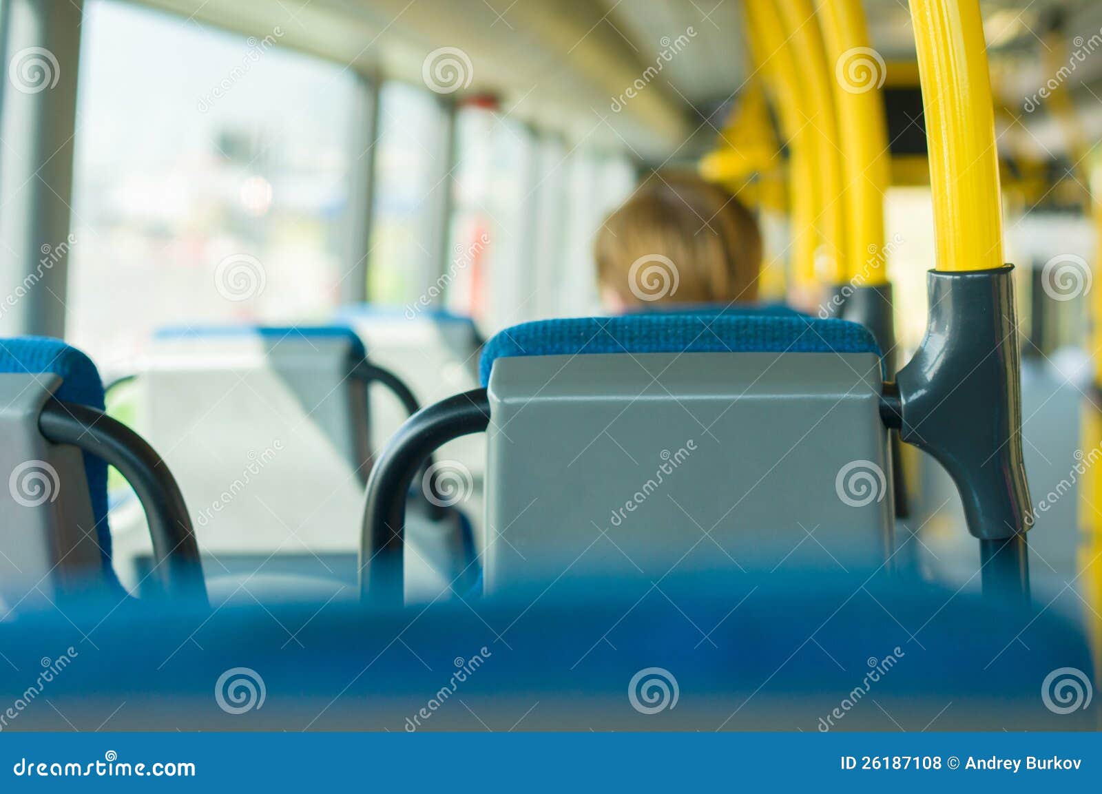 City bus interior stock photo. Image of seat, system - 26187108