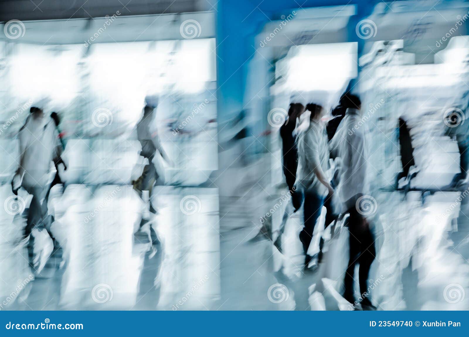 City Business People Abstract Stock Photo - Image of blurred, group ...