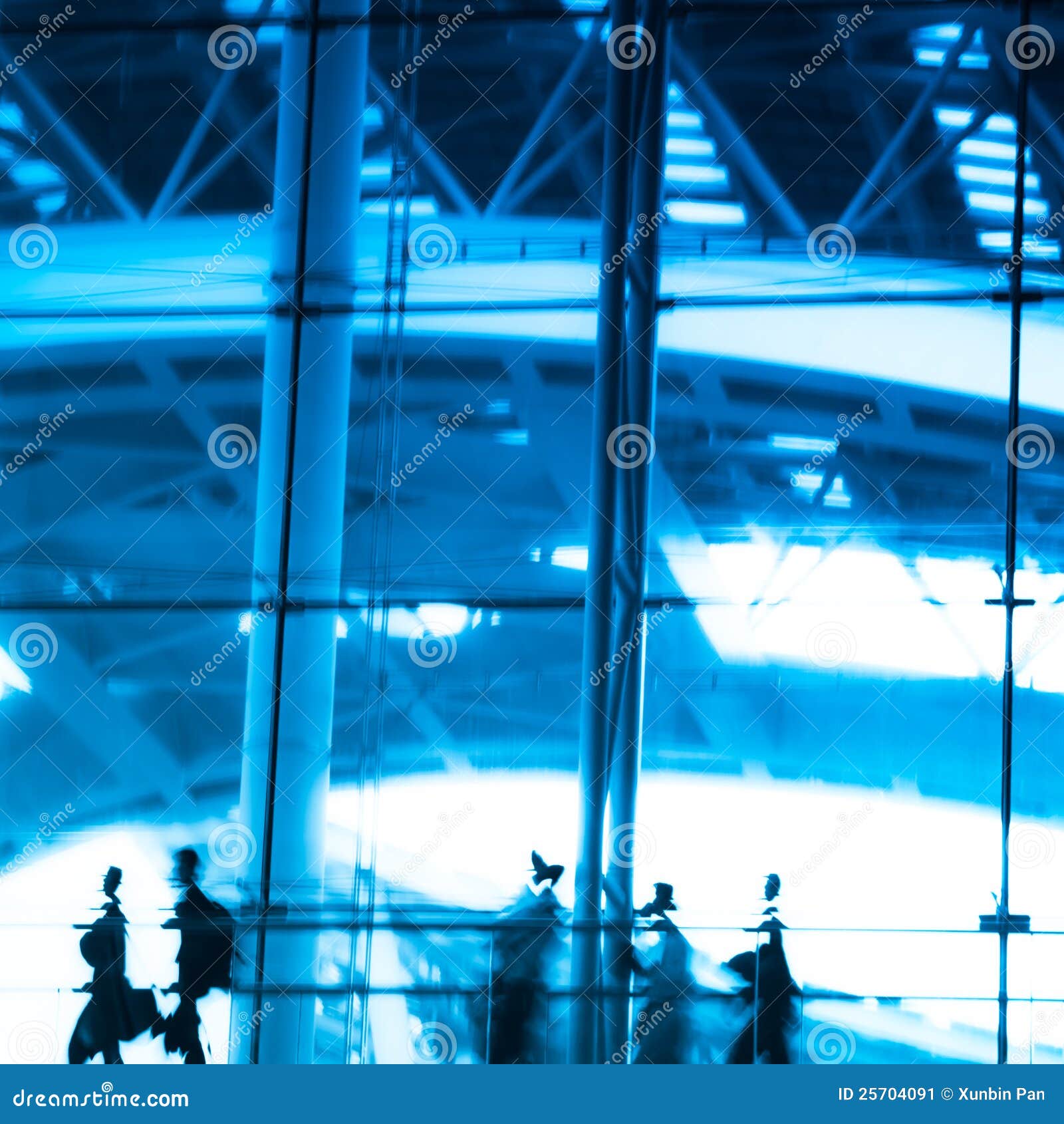 City Business People Abstract Stock Image - Image of blue, background ...