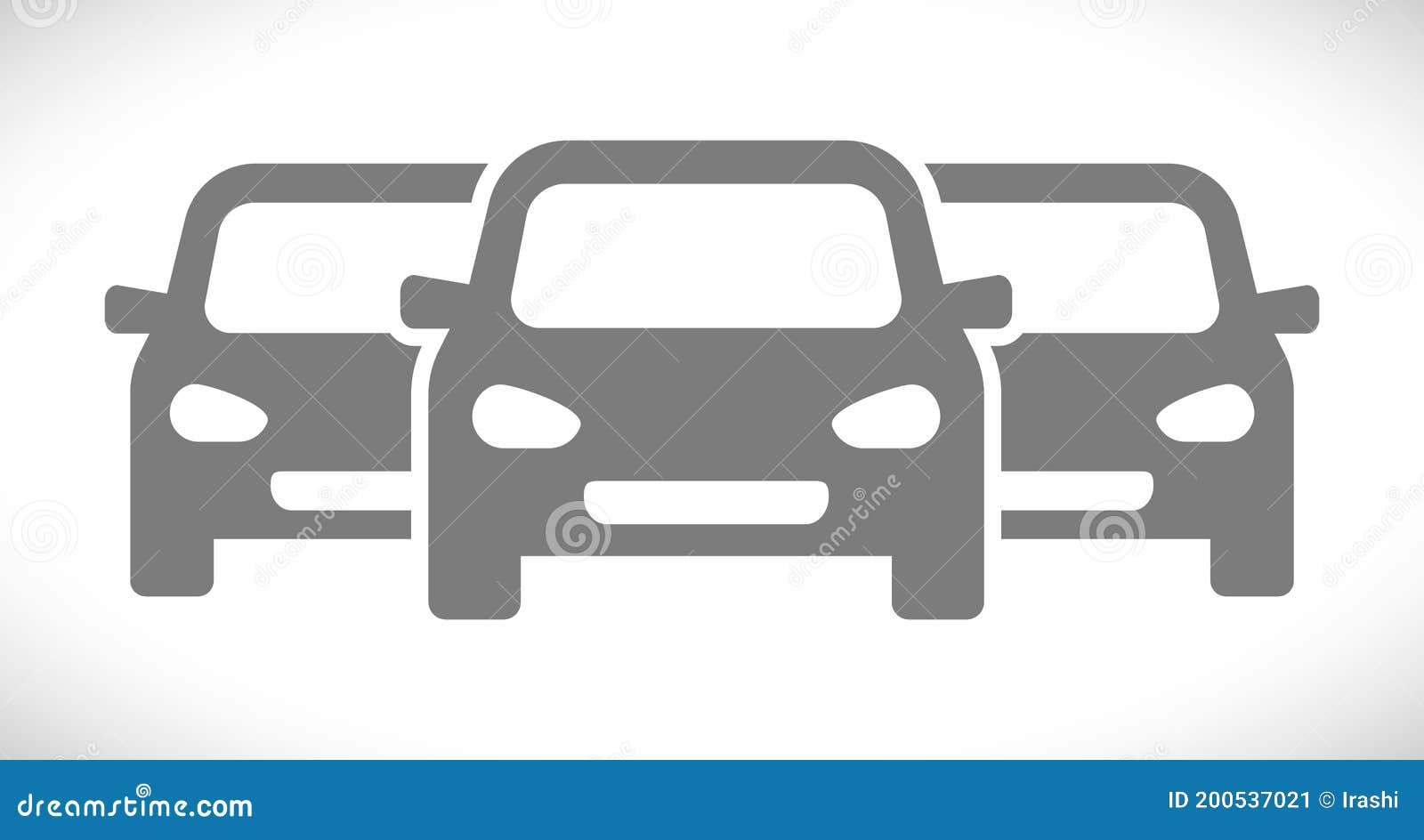 Car teamwork icon stock vector. Illustration of button - 200537021