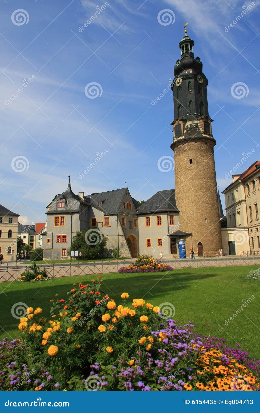 City Castle of Weimar stock image. Image of baroque, house - 6154435
