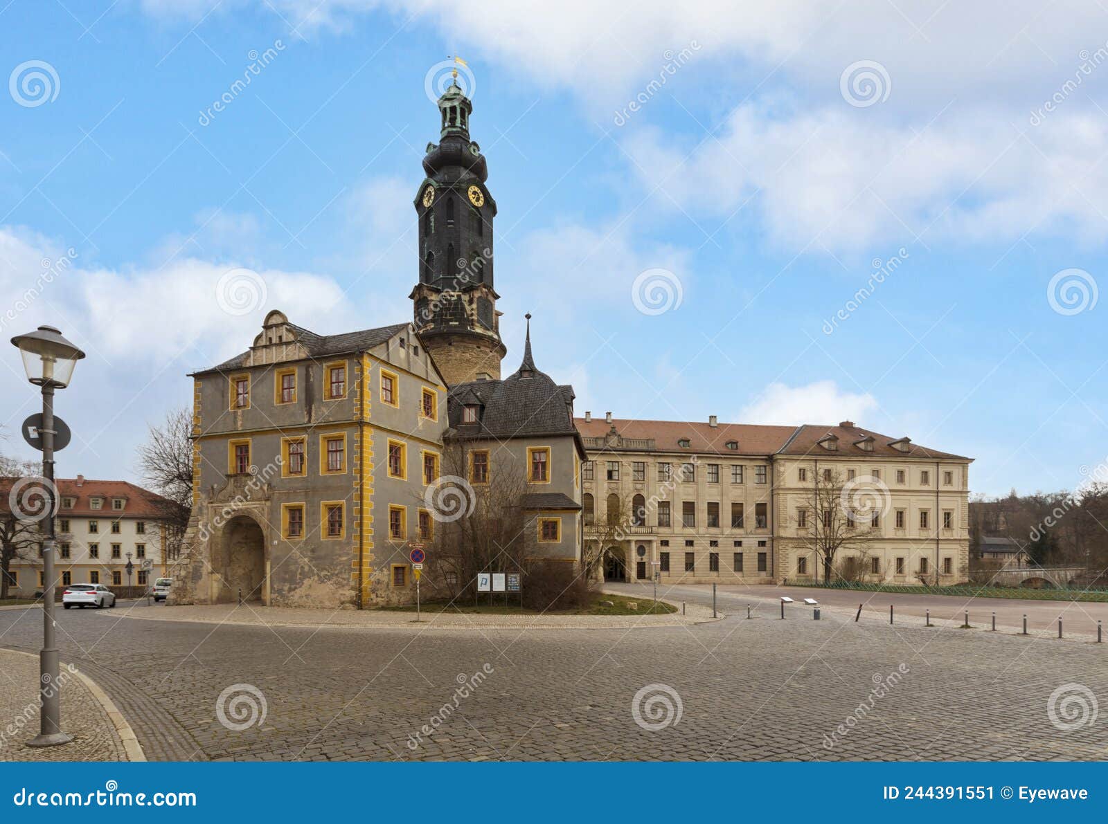 City Castle at Weimar stock image. Image of unesco, world - 244391551