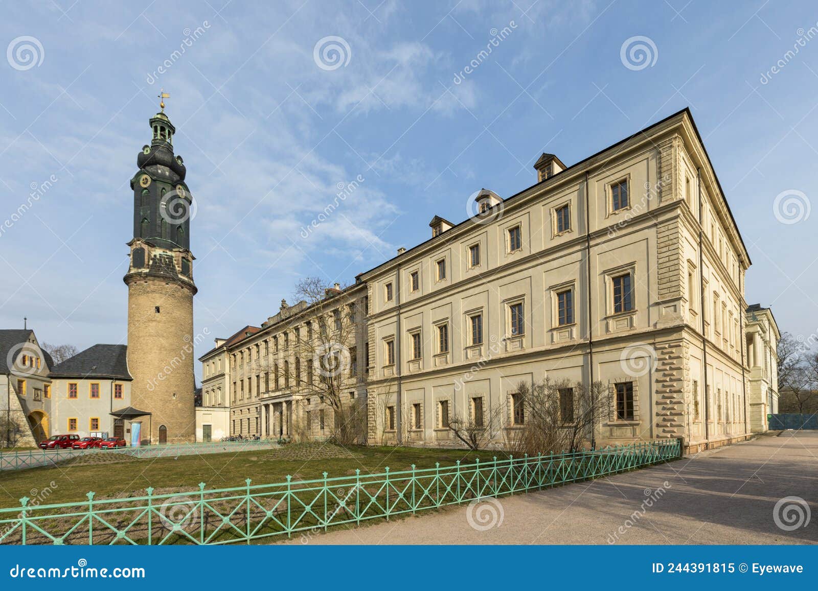 City Castle at Weimar, Germany Stock Image - Image of thuringia ...