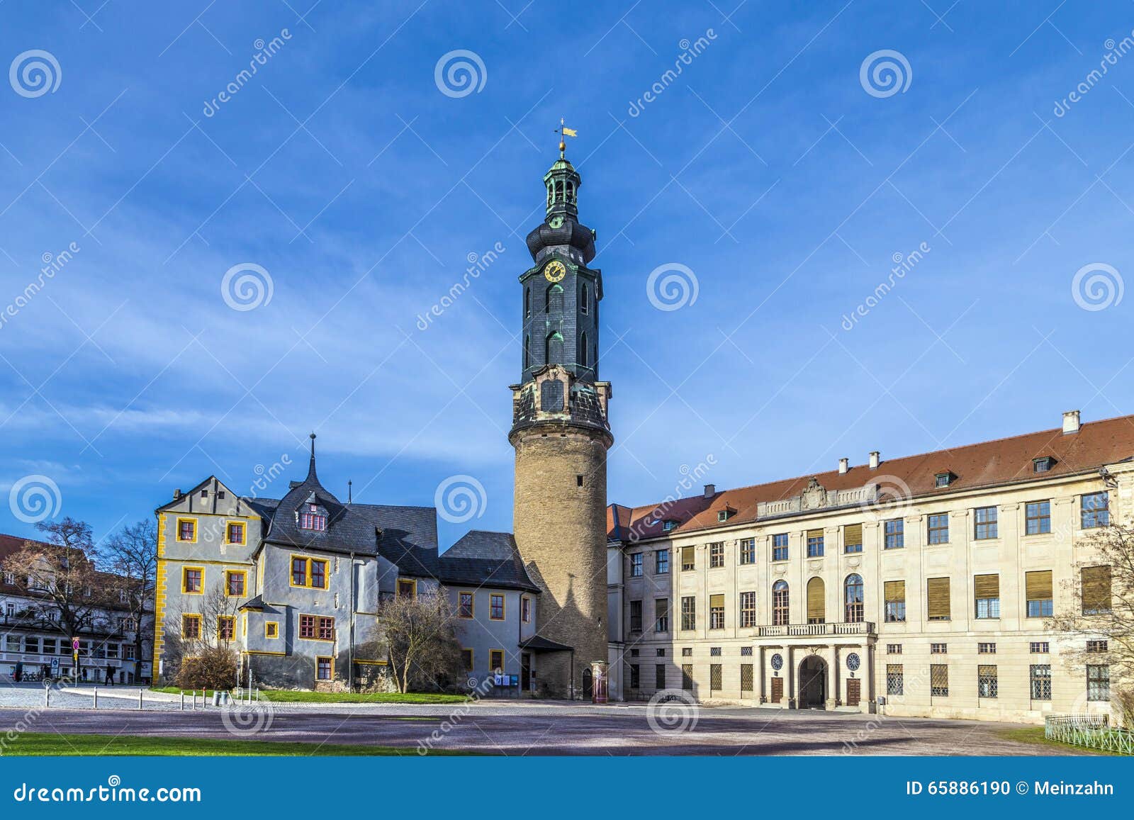City castle, Weimar stock photo. Image of building, castle - 65886190