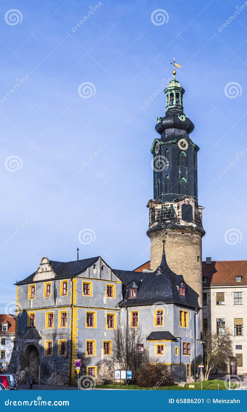 City castle, Weimar stock image. Image of historical - 65886201