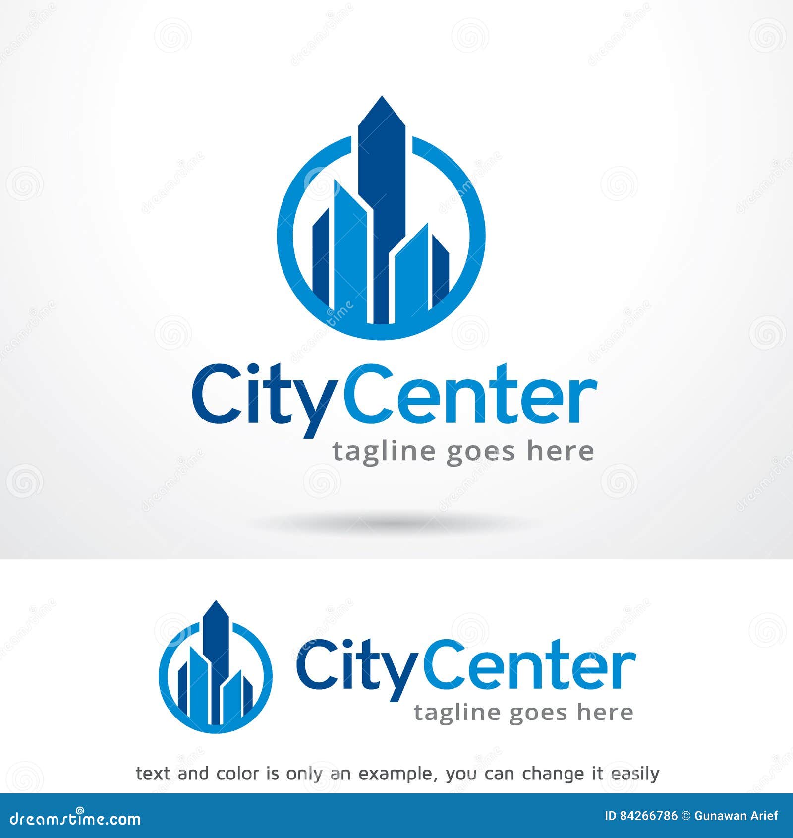 City Center Logo Template Design Vector Stock Vector - Illustration of ...