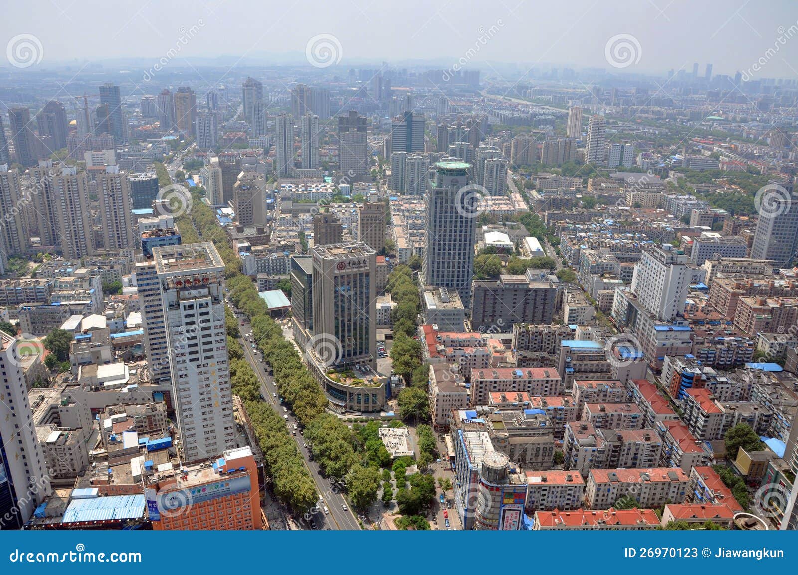 City Center of Nanjing, China Editorial Stock Photo - Image of nanjing ...