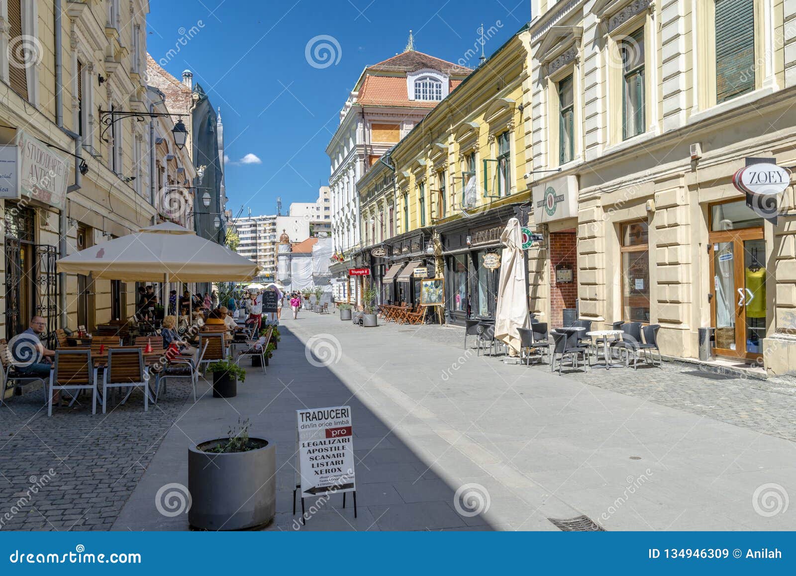 Timisoara Beautiful Town in Romania Editorial Stock Image - Image of ...