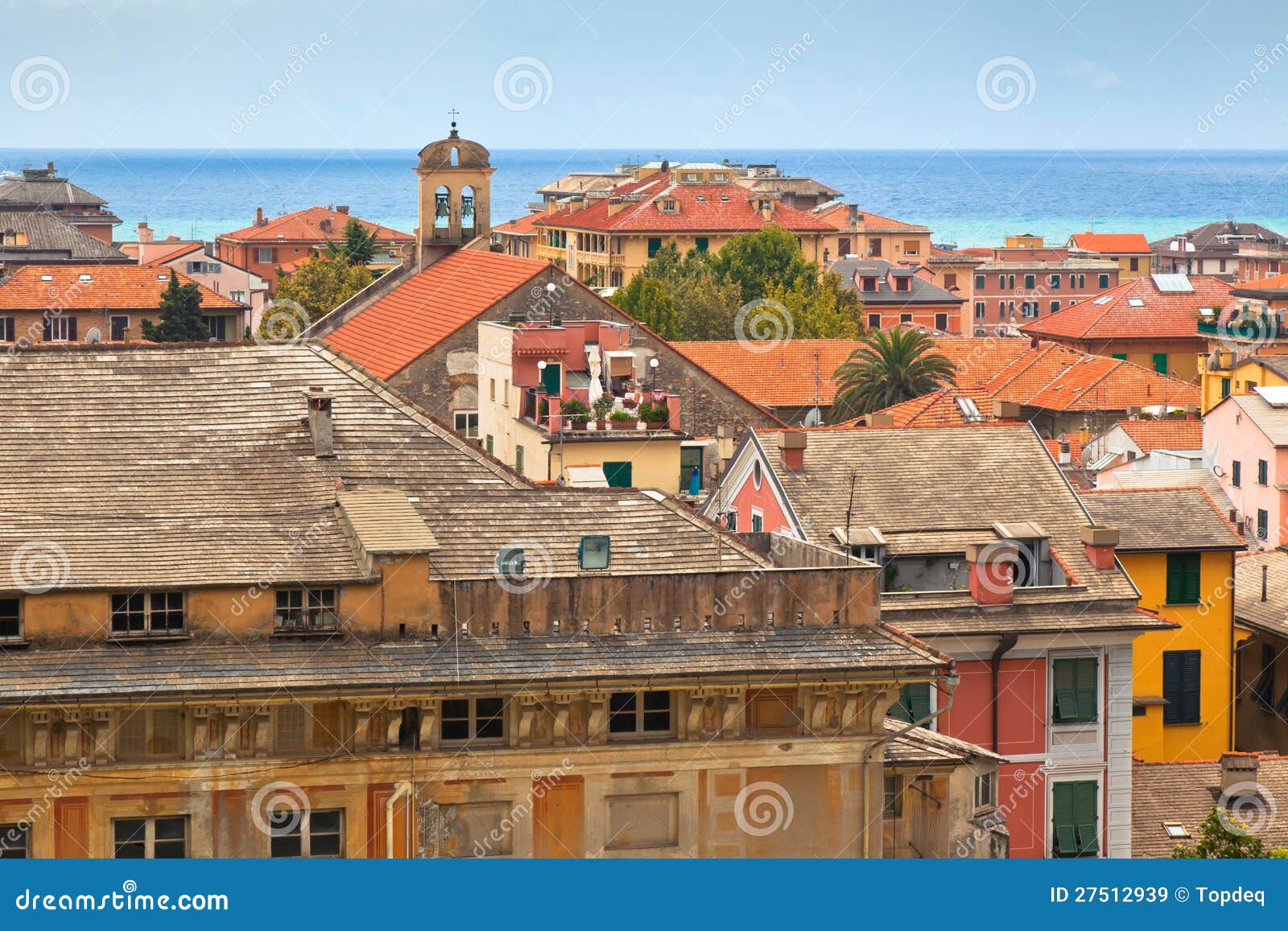 City Centre of Chiavari, Italy Stock Image - Image of city, centre ...