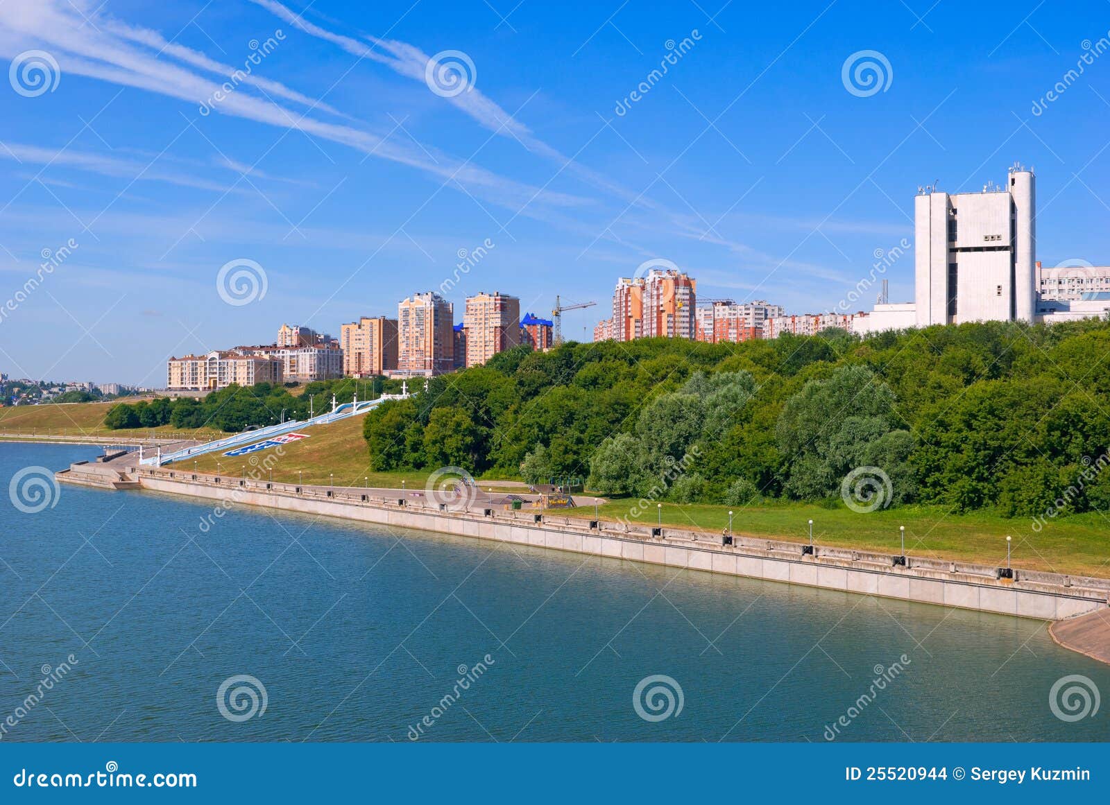 City of Cheboksary, Chuvashia, Russia. Stock Photo - Image of ...